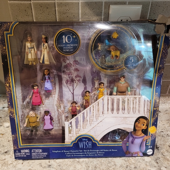 Disney | Toys | New Disney Wish Kingdom Of Rosas Character Set | Poshmark